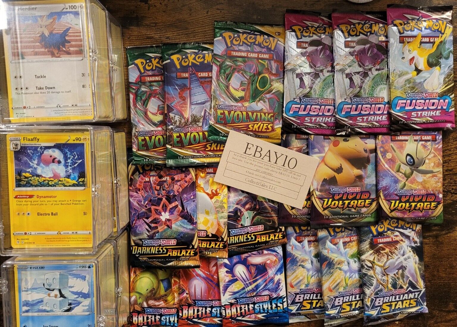 Pokemon TCG Bundle 2 Booster packs With 100 C/UC Bulk – Collectisales shop